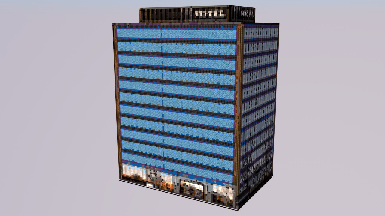 3d Model to Minecraft (Proof of Concept) | TRS Minecraft Map