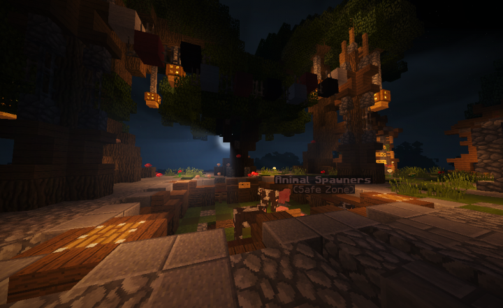 Faction hub Minecraft Map