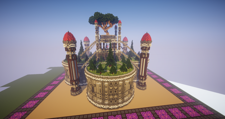 Builder+ rank build (cubed creative) Minecraft Map