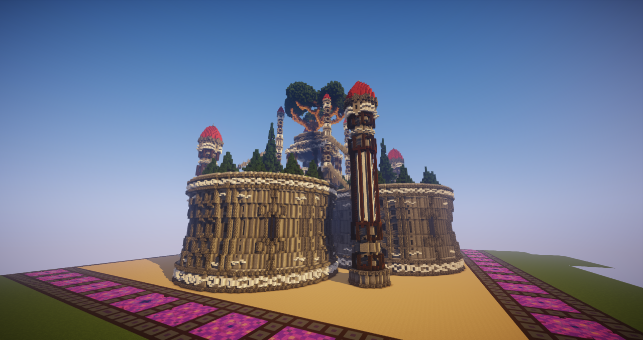 Builder+ rank build (cubed creative) Minecraft Map