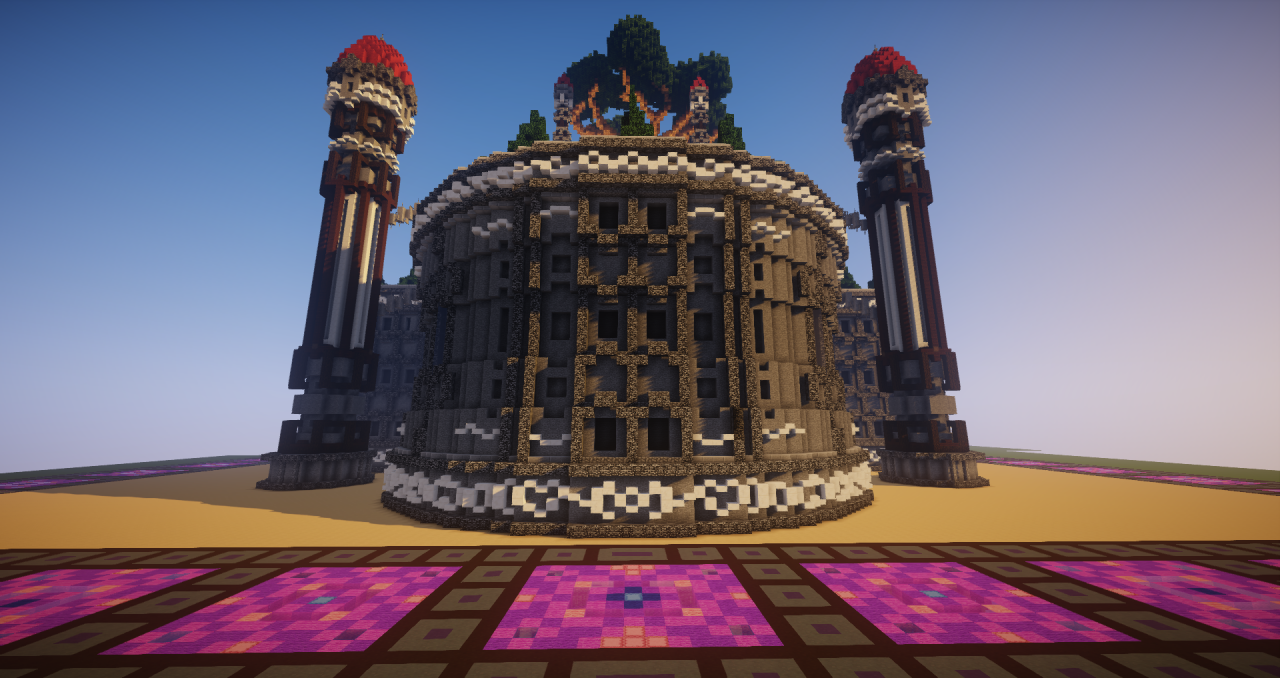 Builder+ rank build (cubed creative) Minecraft Map