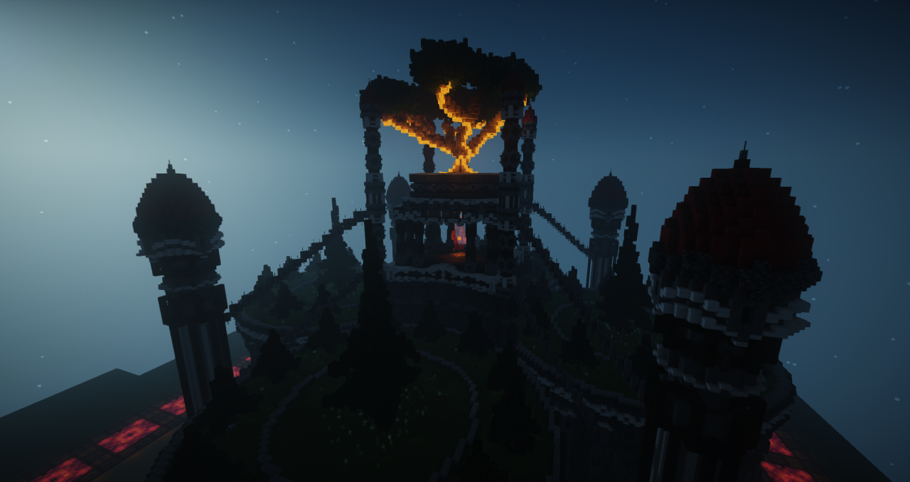 Builder+ rank build (cubed creative) Minecraft Map