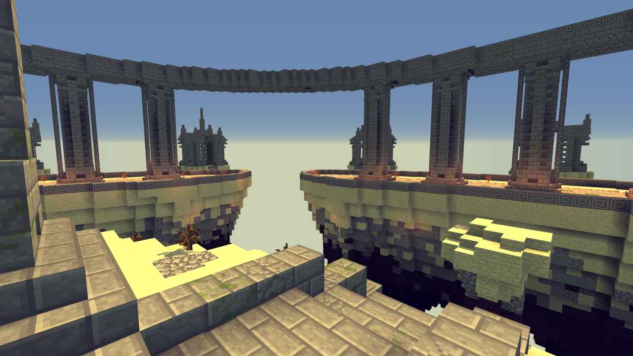 Skywars map Desert Temple Minecraft Map