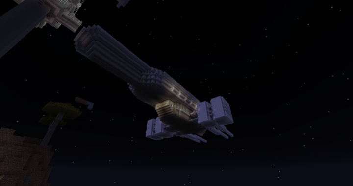 Atlesian Military Airship Minecraft Map