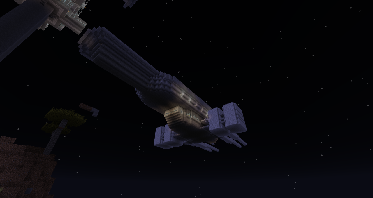 Atlesian Military Airship Minecraft Map