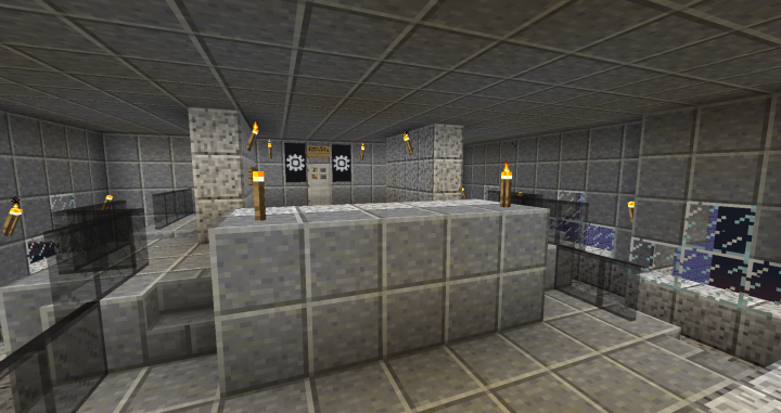 Atlesian Military Airship Minecraft Map