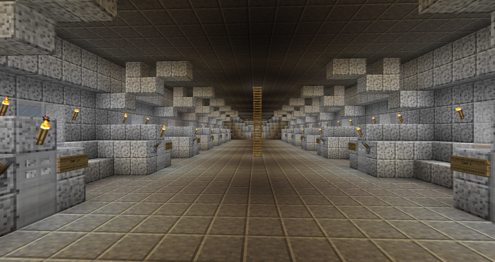 Atlesian Military Airship Minecraft Map