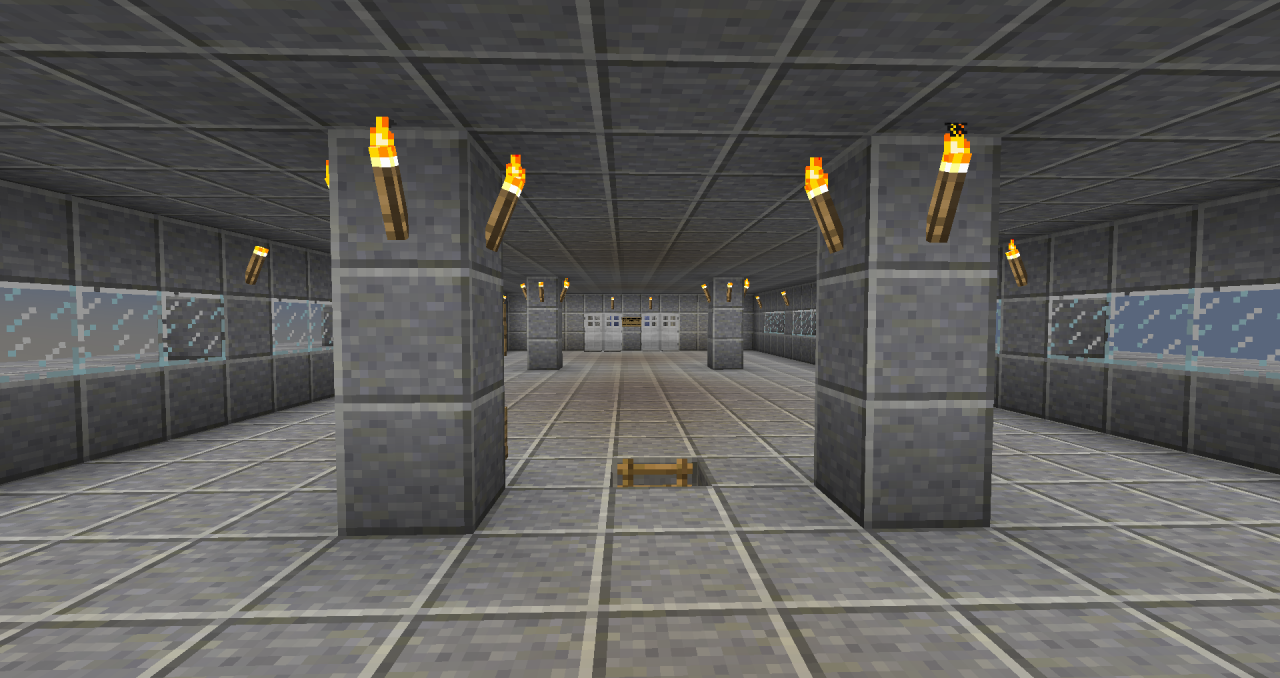 Atlesian Military Airship Minecraft Map