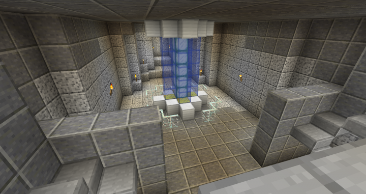 Atlesian Military Airship Minecraft Map