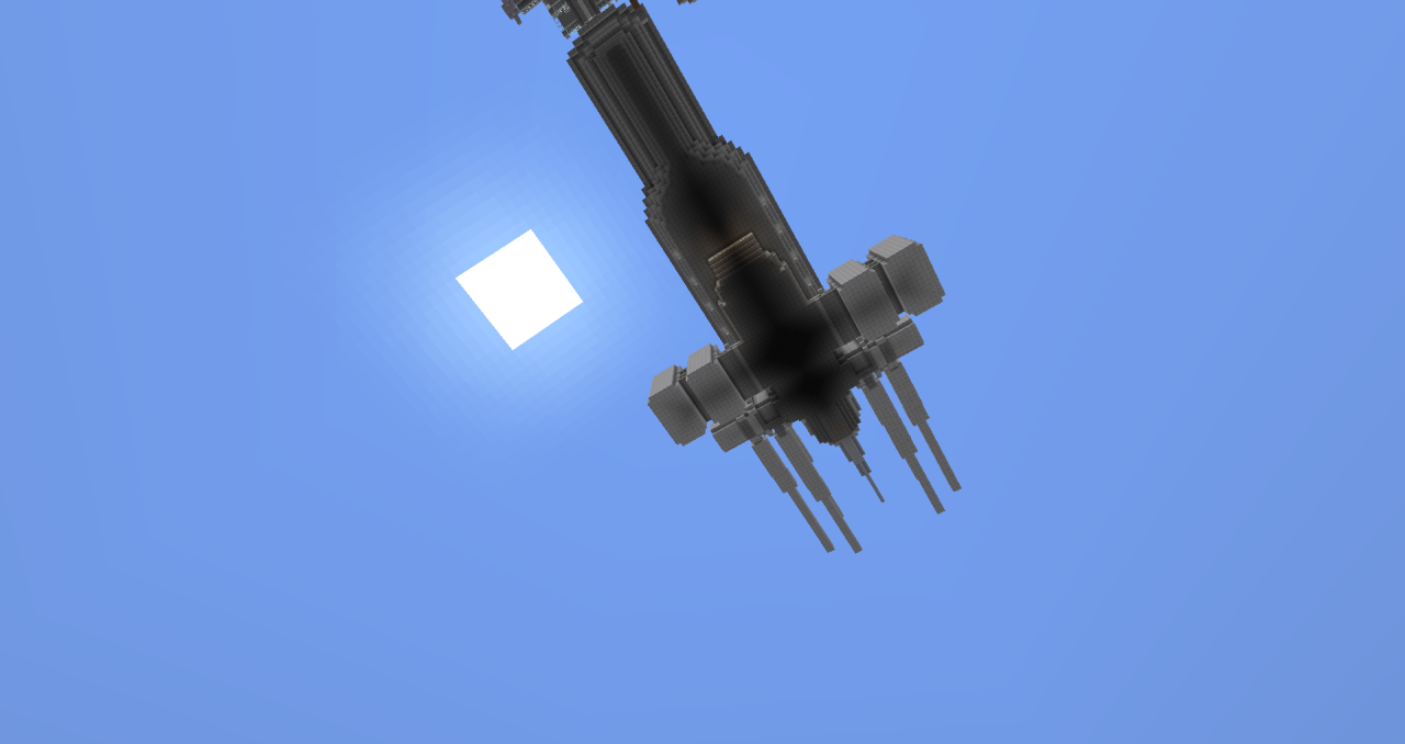 Atlesian Military Airship Minecraft Map