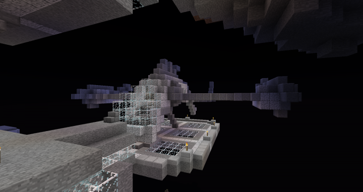 Atlesian Military Dropship Minecraft Map