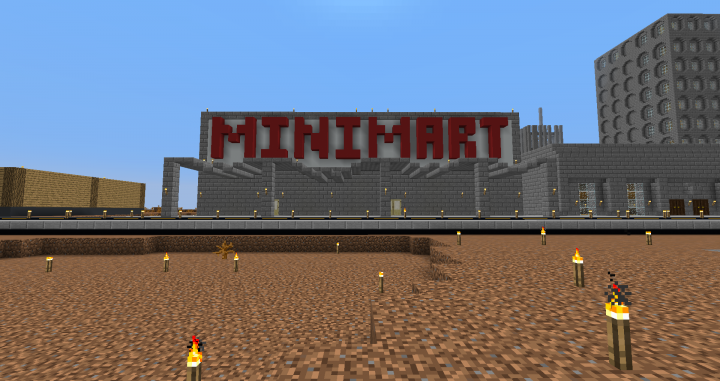 Super Duper Mini Mart Minecraft Map
