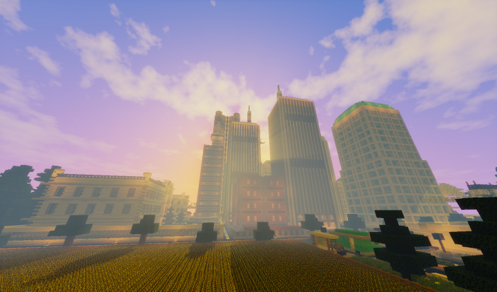 Minecraft City Map ,,MEGAPOLIS,, (2 years crafting) Minecraft Map