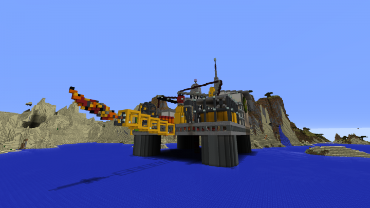 Oil Rig Platform Mk.III Minecraft Map
