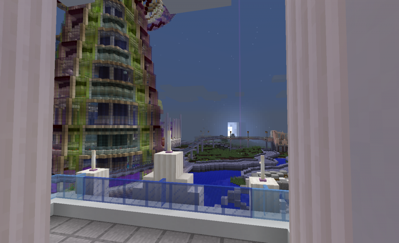 Circular office Building Minecraft Map