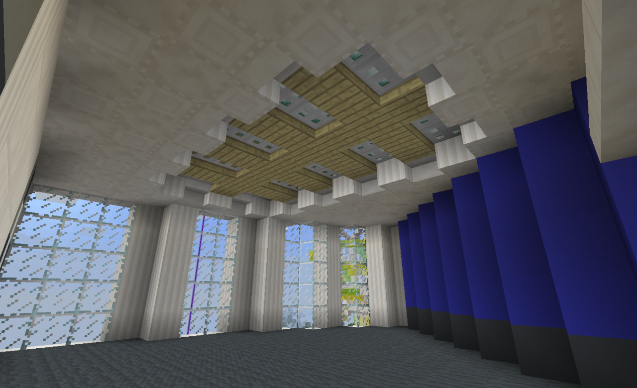 Circular office Building Minecraft Map