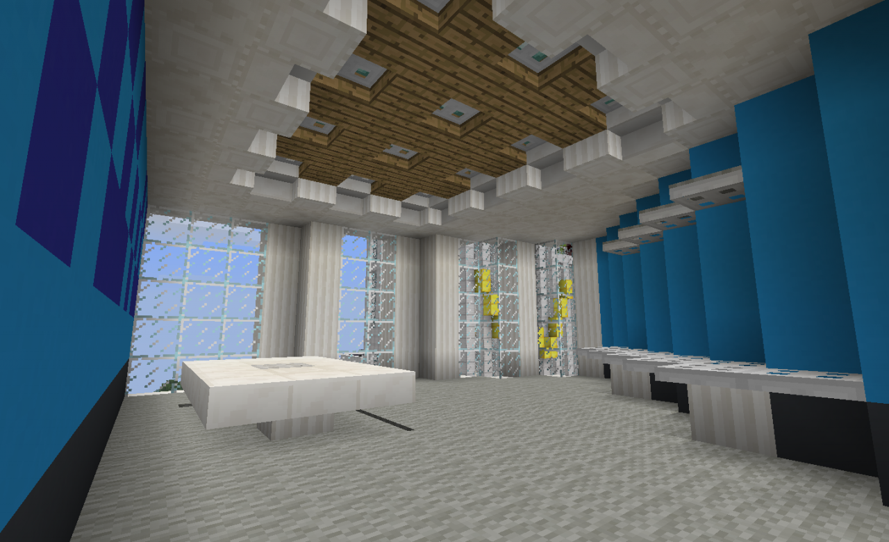 Circular office Building Minecraft Map