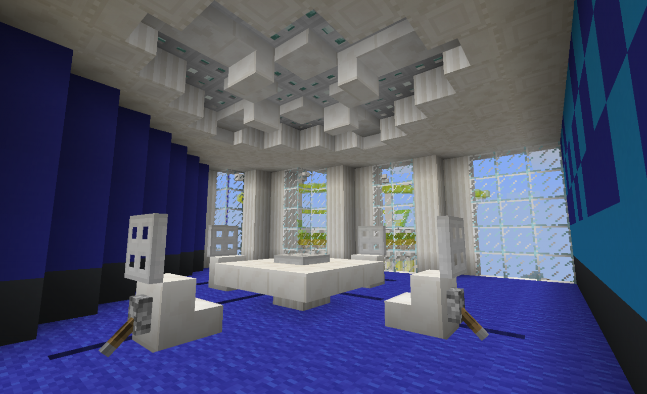Circular office Building Minecraft Map