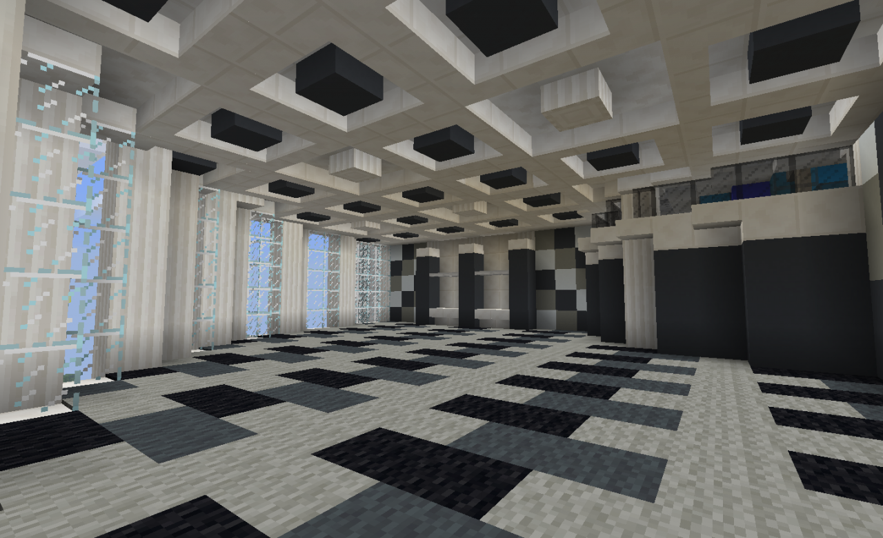Circular office Building Minecraft Map