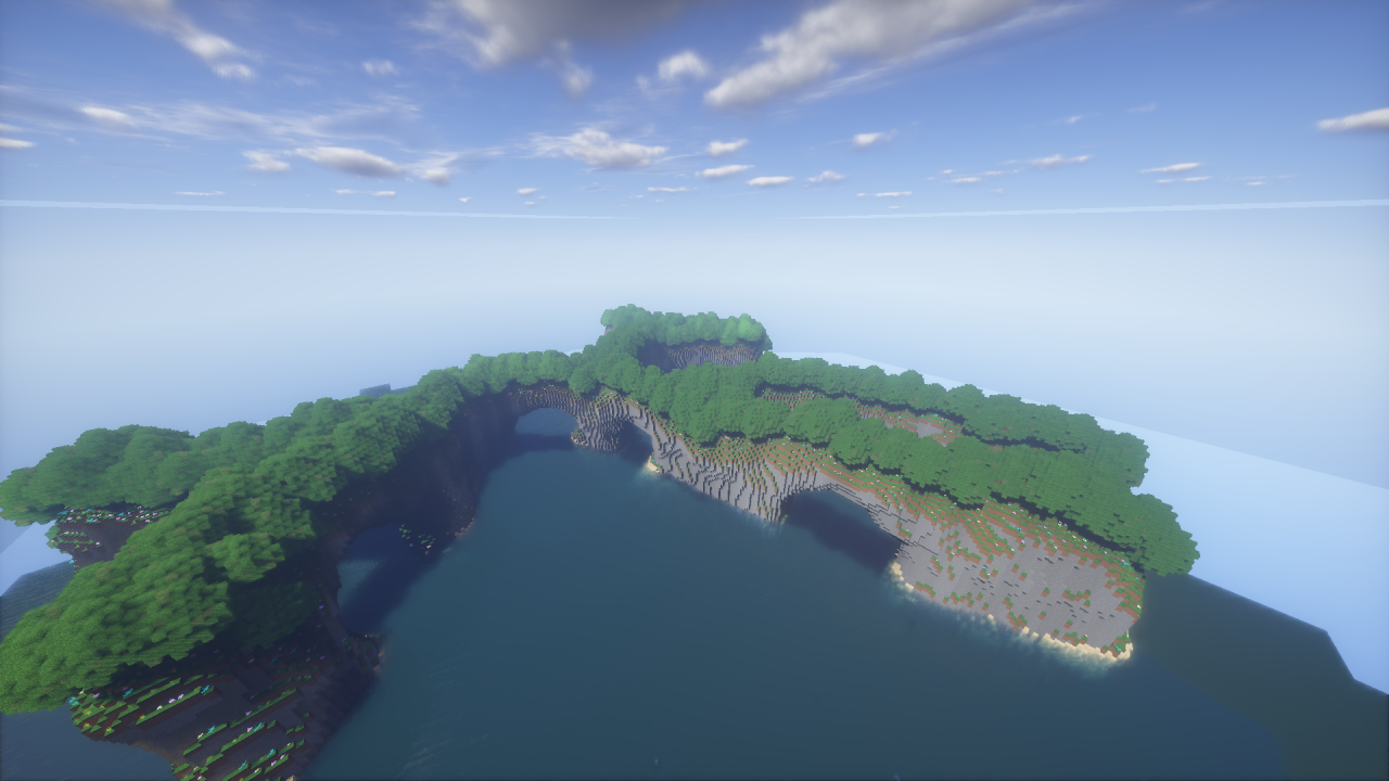 Aerial Forest Minecraft Map