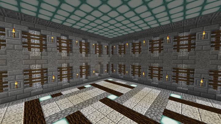 Large Multi-Level Bunker Minecraft Map