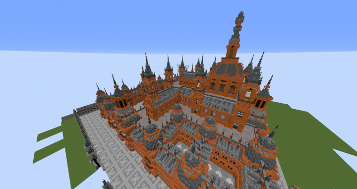 Orange Monastery Minecraft Map