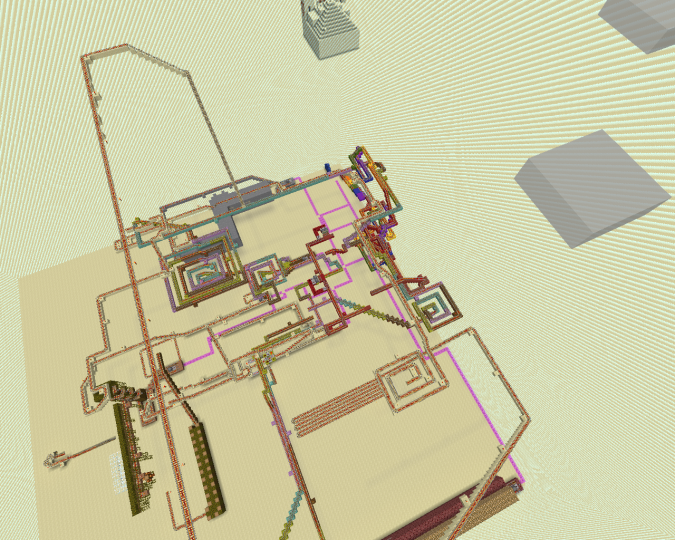 Rollercoaster Minecraft Map