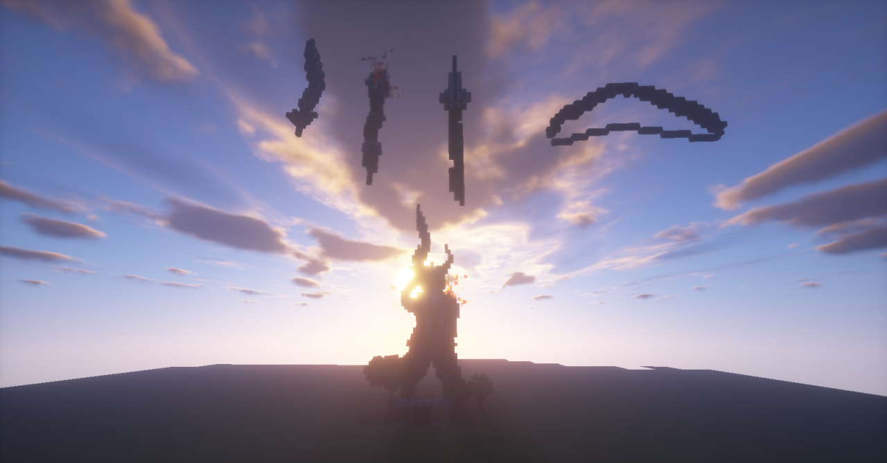 Statue Weapons Minecraft Map