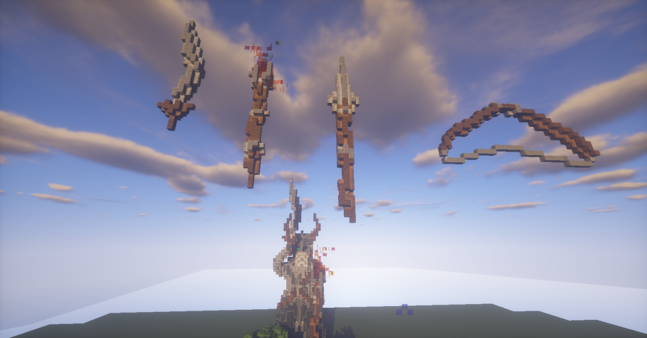 Statue Weapons Minecraft Map