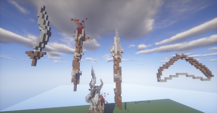 Statue Weapons Minecraft Map