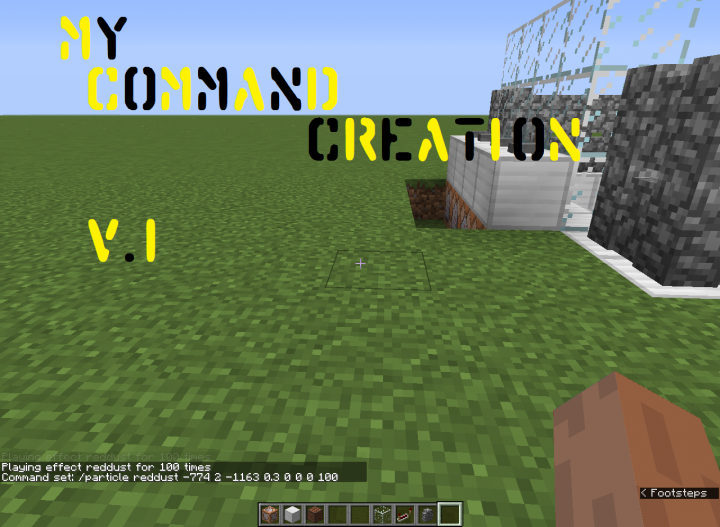 My Command Creation V.1 Minecraft Map