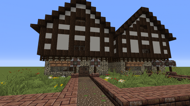 Tudor Village Minecraft Map