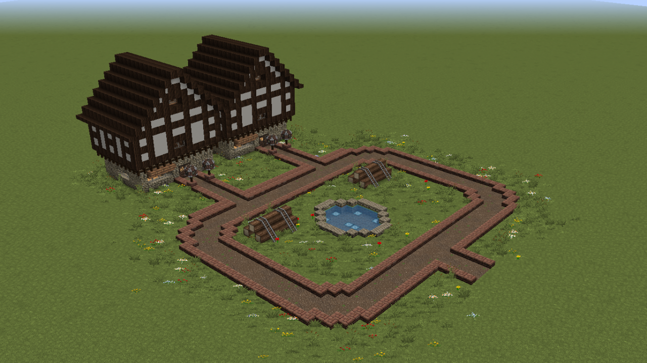 Tudor Village Minecraft Map