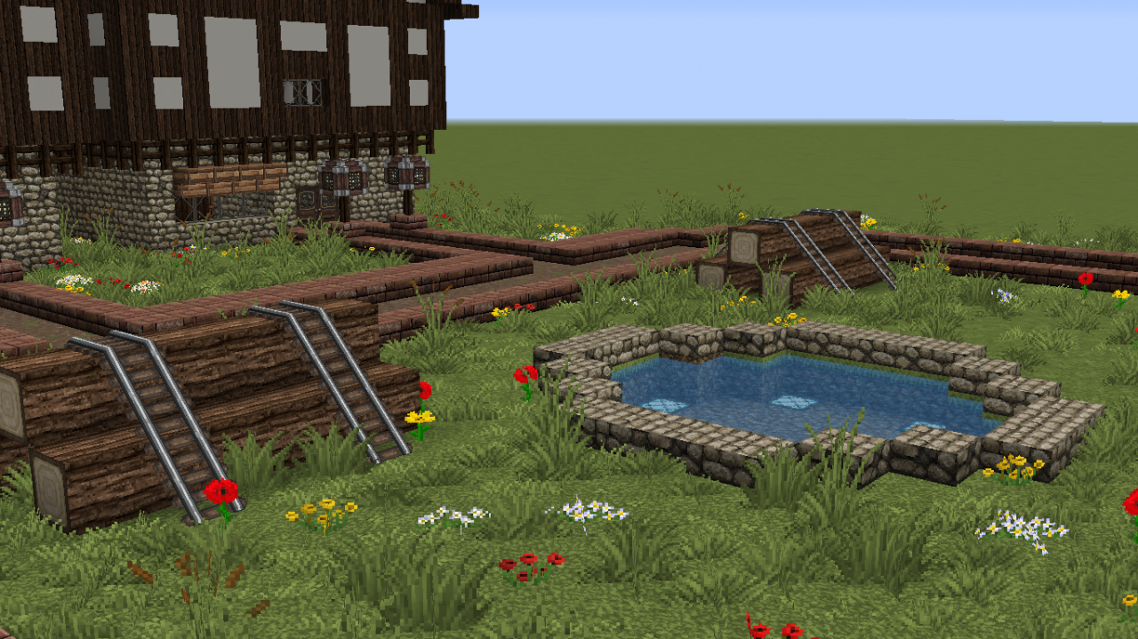 Tudor Village Minecraft Map