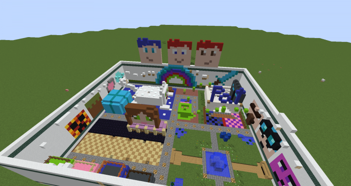 Youtuber Hide And Seek Minecraft Map