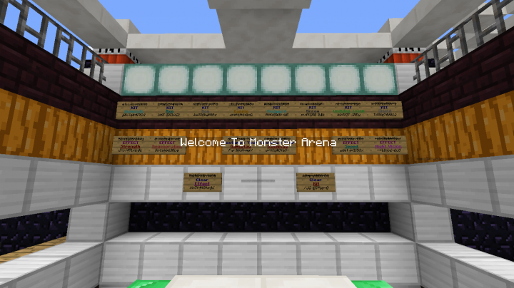 Monster Arena by FlameThrasher1704 Minecraft Map