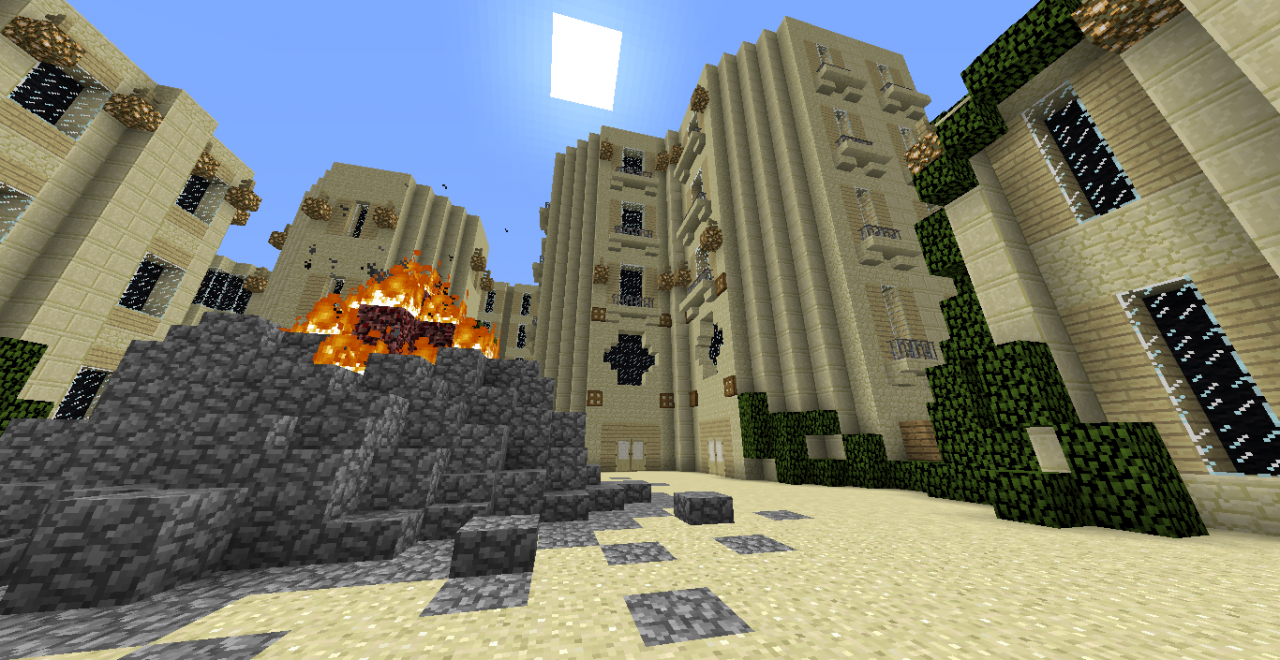 Desert City Minecraft Map