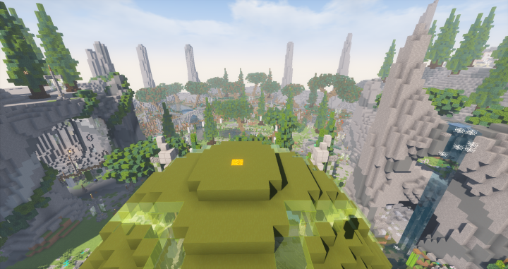 BlocksMC server spawn Minecraft Map