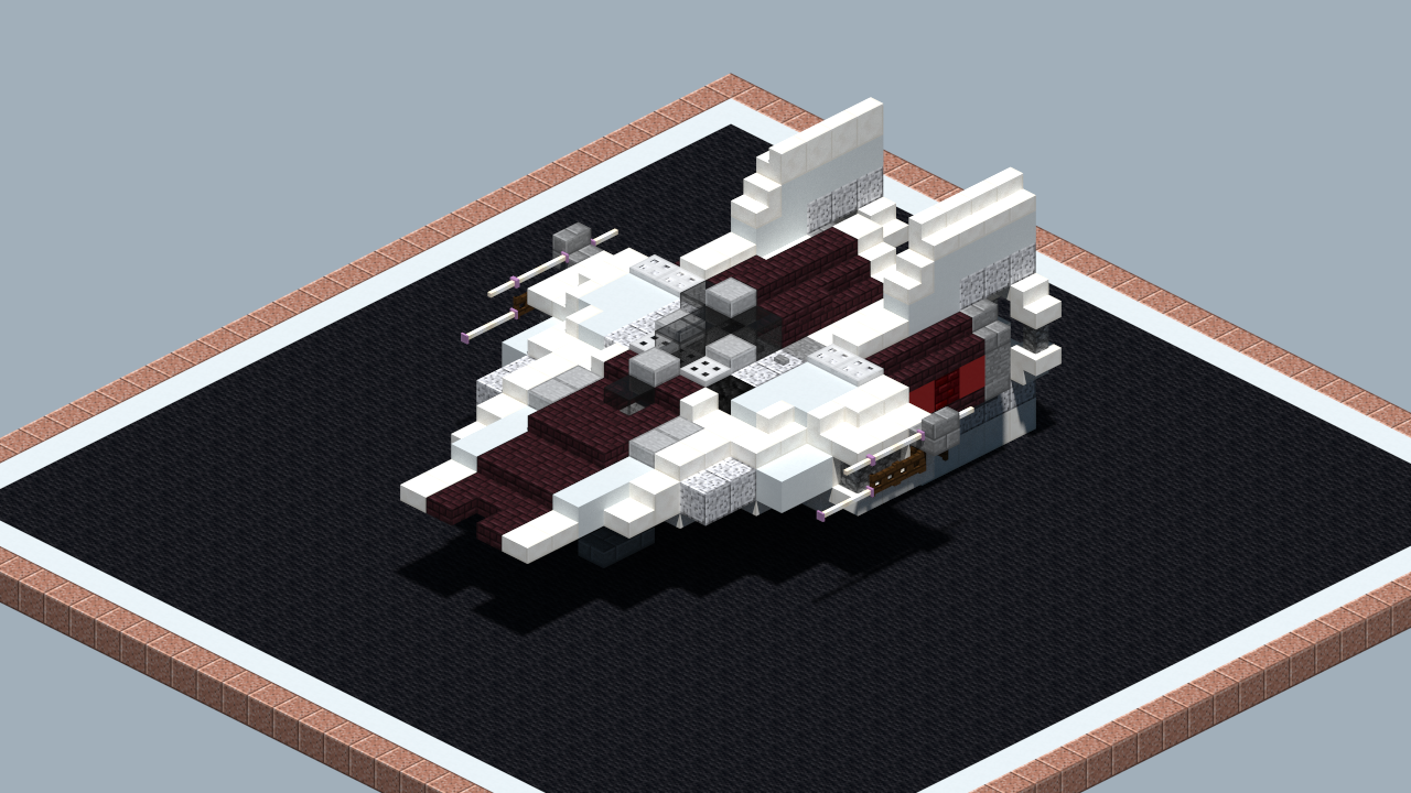RZ-1 A-wing Interceptor (2:1) Minecraft Map