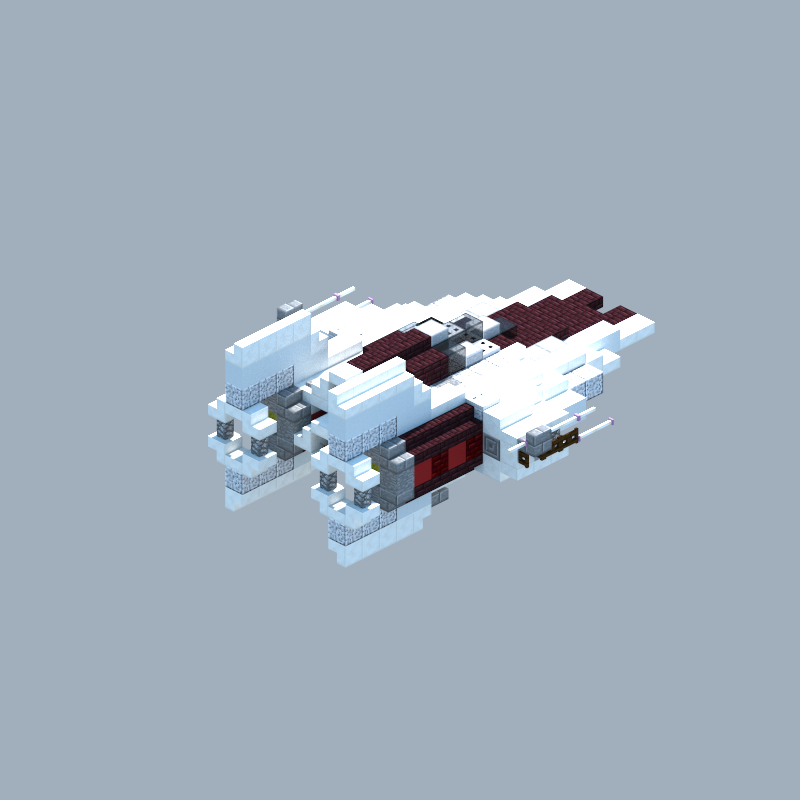 RZ-1 A-wing Interceptor (2:1) Minecraft Map