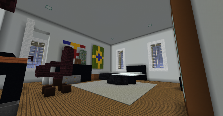 FaZe House LA: FaZe Temperrr's Room in Minecraft Minecraft Map