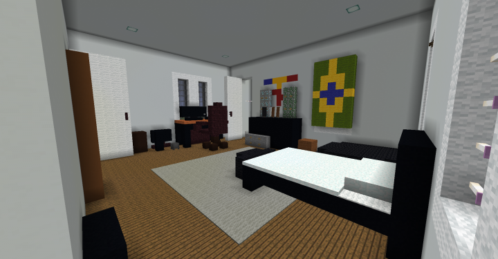 FaZe House LA: FaZe Temperrr's Room in Minecraft Minecraft Map