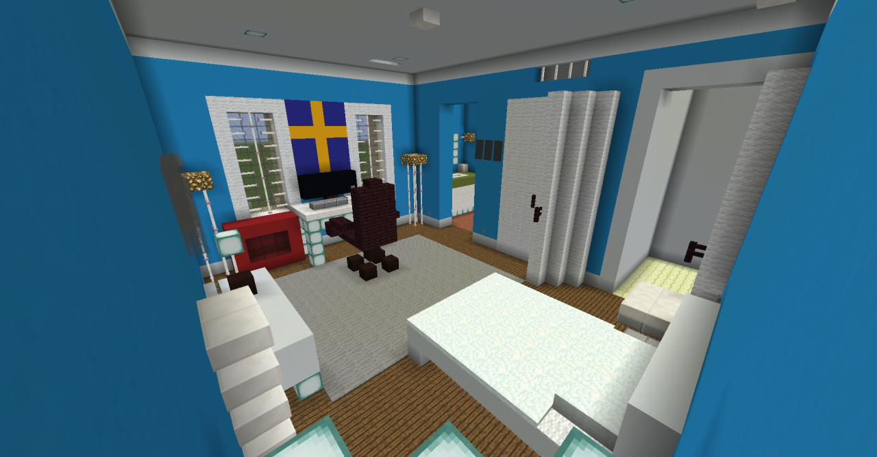 FaZe House LA: FaZe Teeqo's Room in Minecraft Minecraft Map
