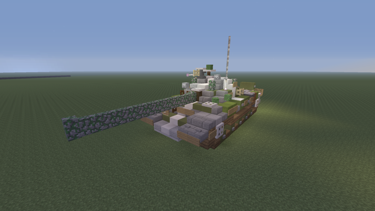 Soviet Cold War T-62 "Prague Spring" Minecraft Map