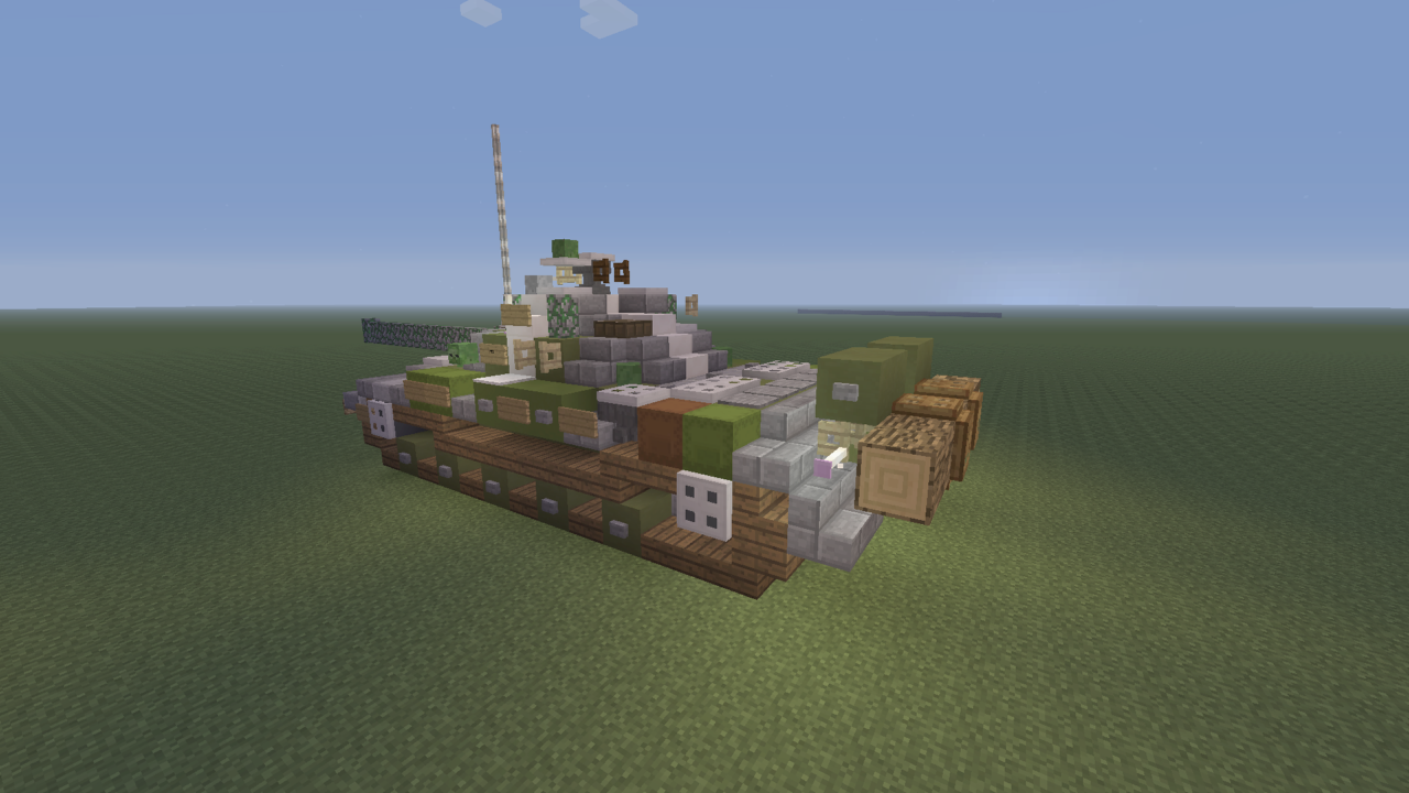 Soviet Cold War T-62 "Prague Spring" Minecraft Map