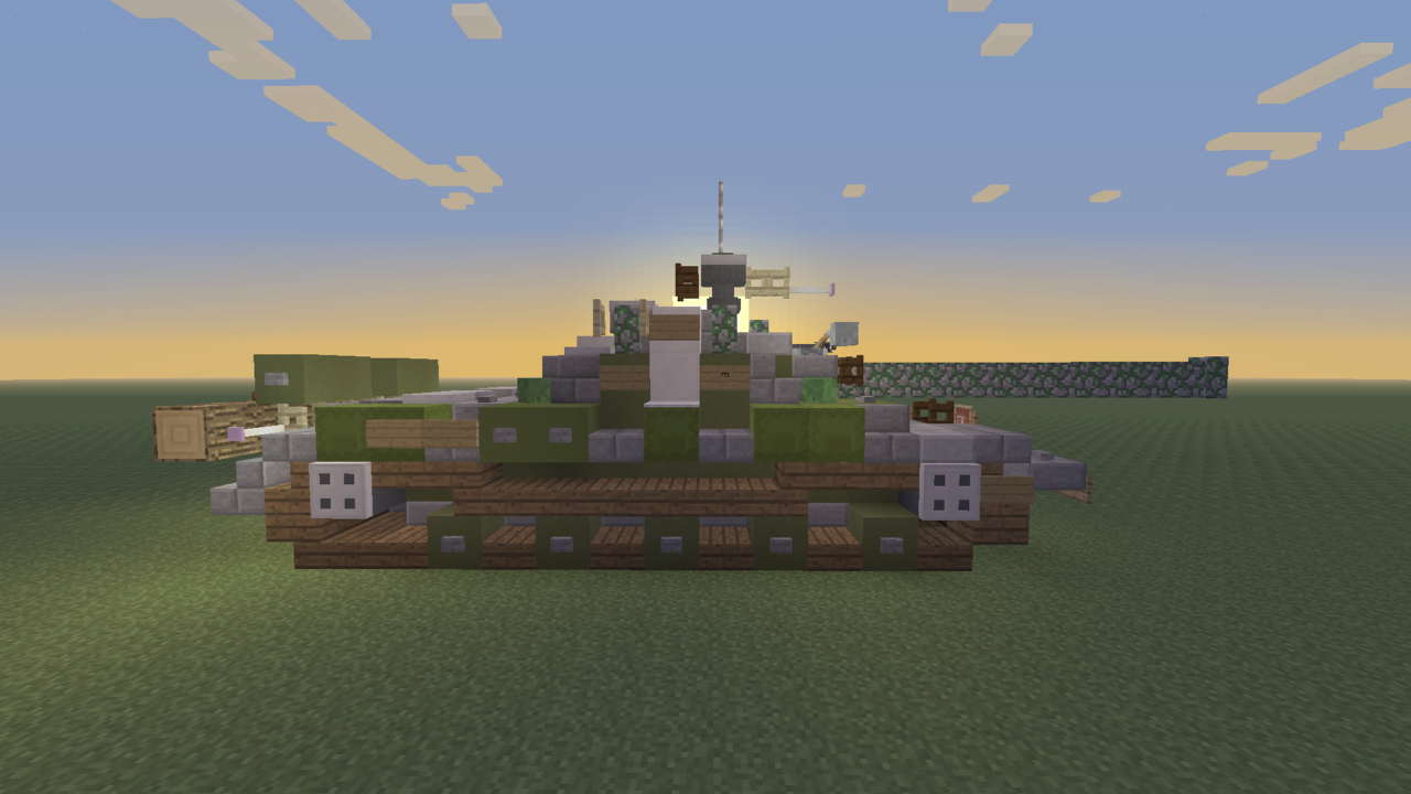 Soviet Cold War T-62 "Prague Spring" Minecraft Map