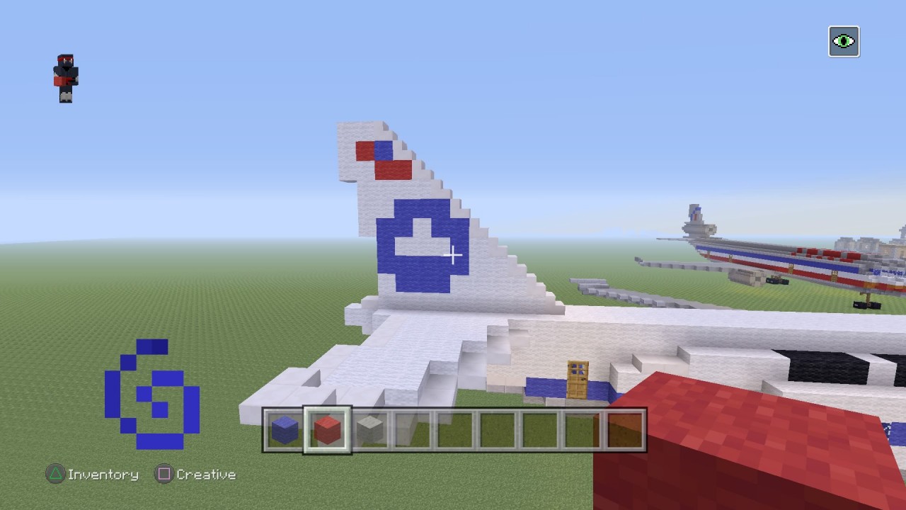 Pan American World Airways Boeing 747-400 (PS4) Minecraft Map