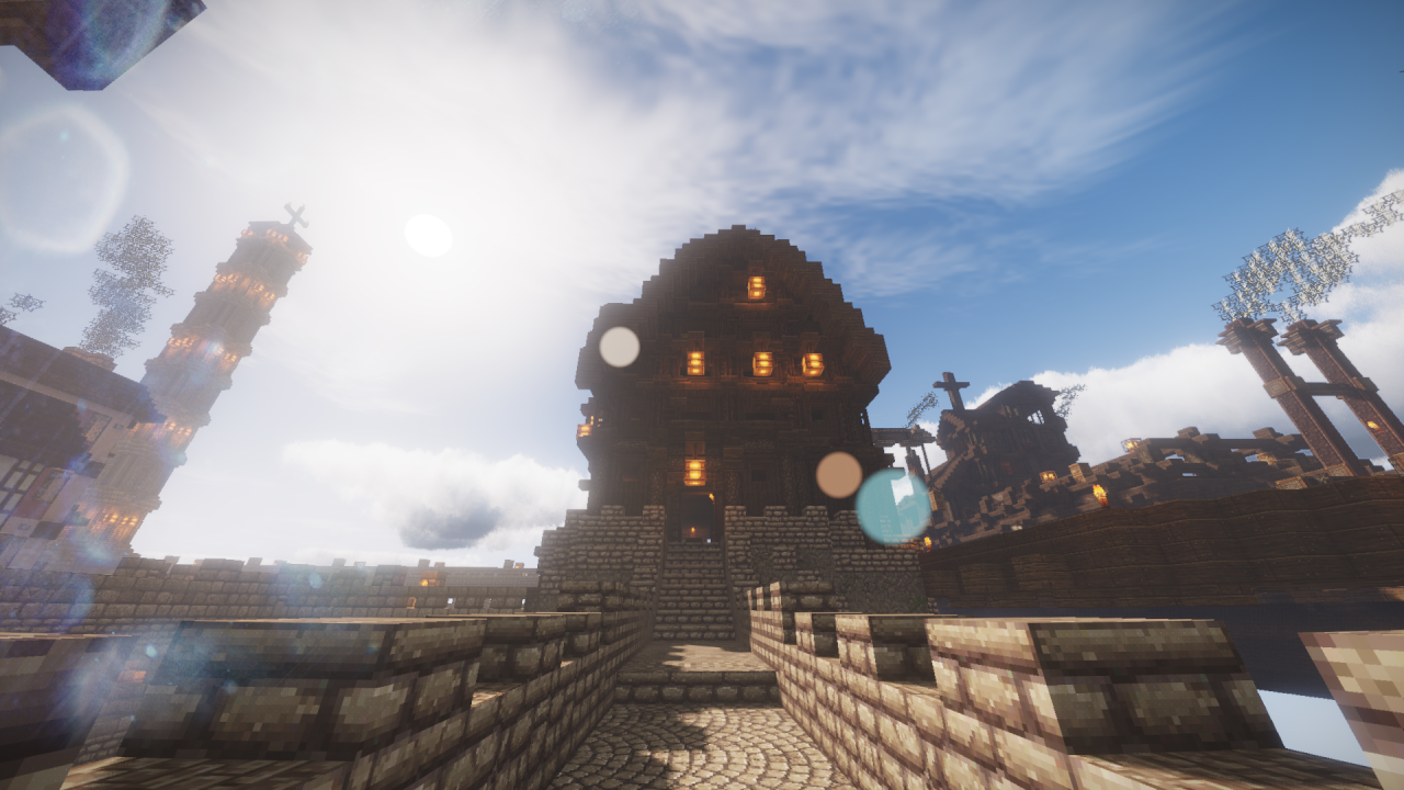 Flying City - Academy Minecraft Map