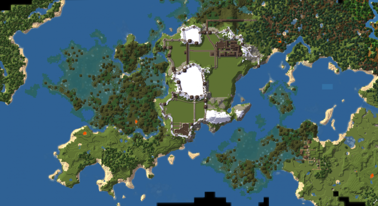 Interactive World (with Lore) Minecraft Map