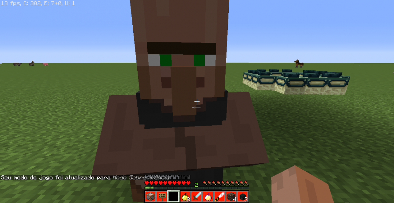 Villager egg wars shop!!! One Command Minecraft Map